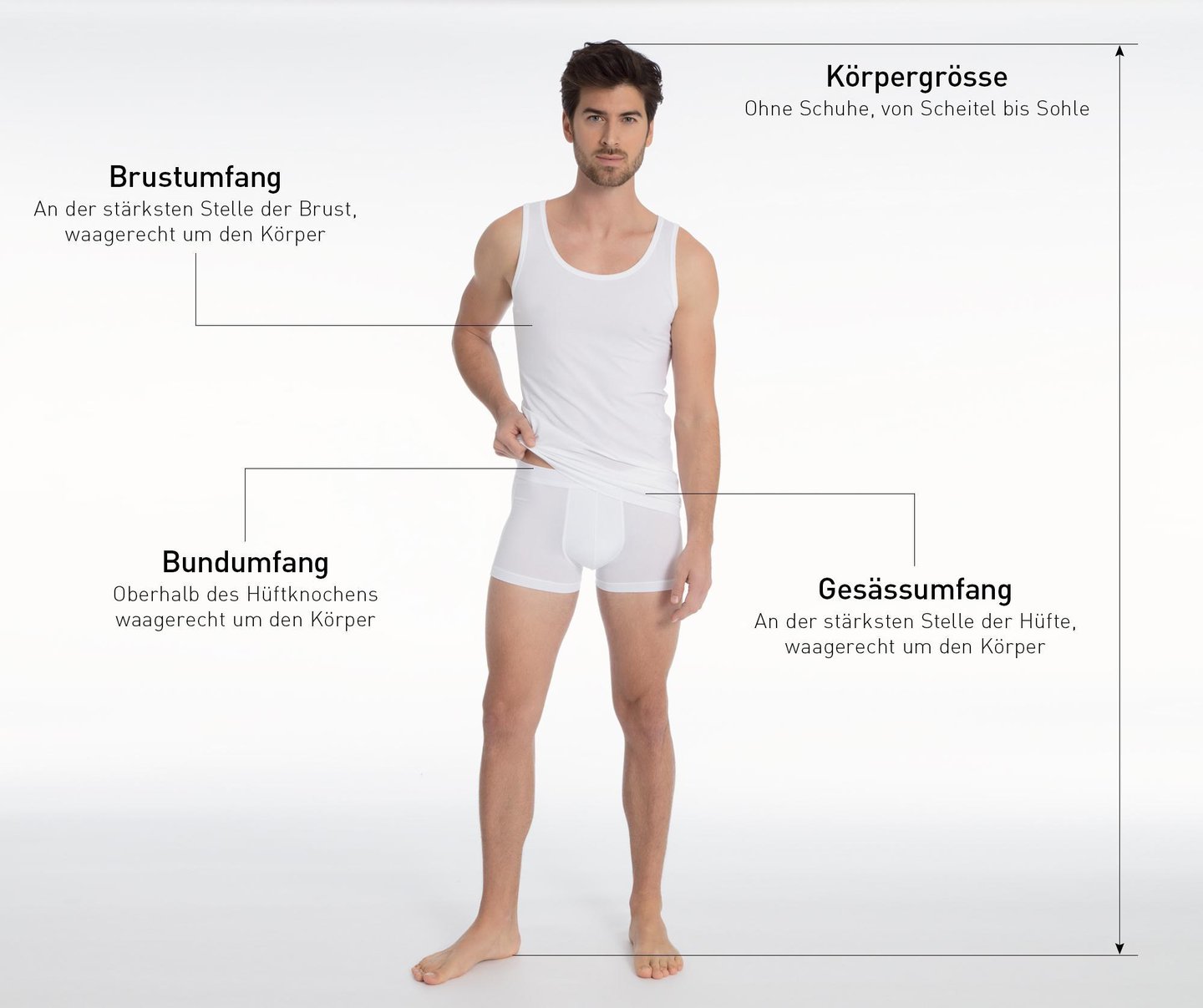 Größentabelle - CALIDA