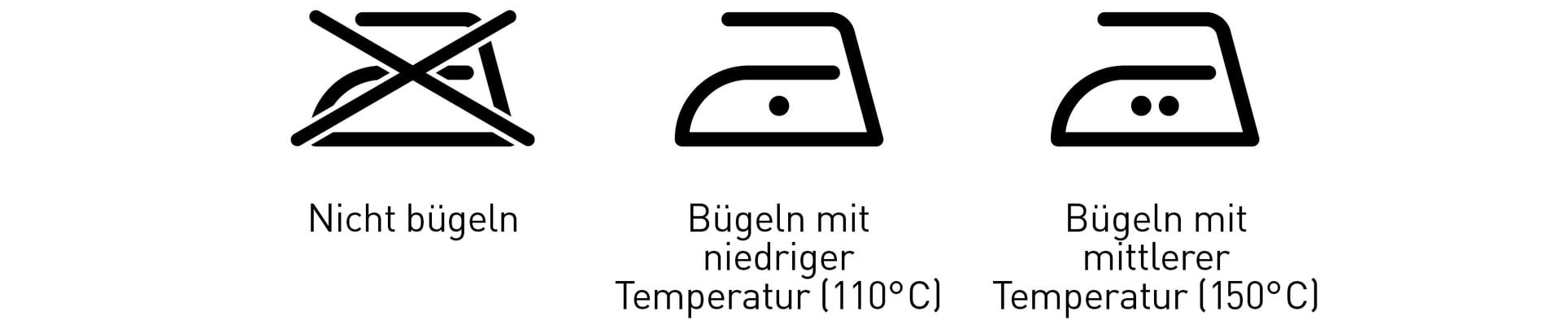 Waschsymbole: Pflegeetiketten verstehen